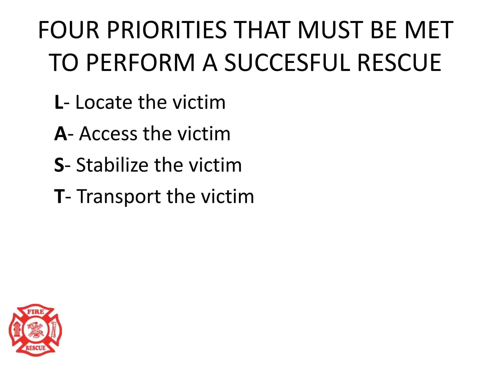 INTRODUCTION TO TECHICIAL RESCUE | PPTX | First Aid | Injuries