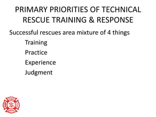 INTRODUCTION TO TECHICIAL RESCUE | PPTX