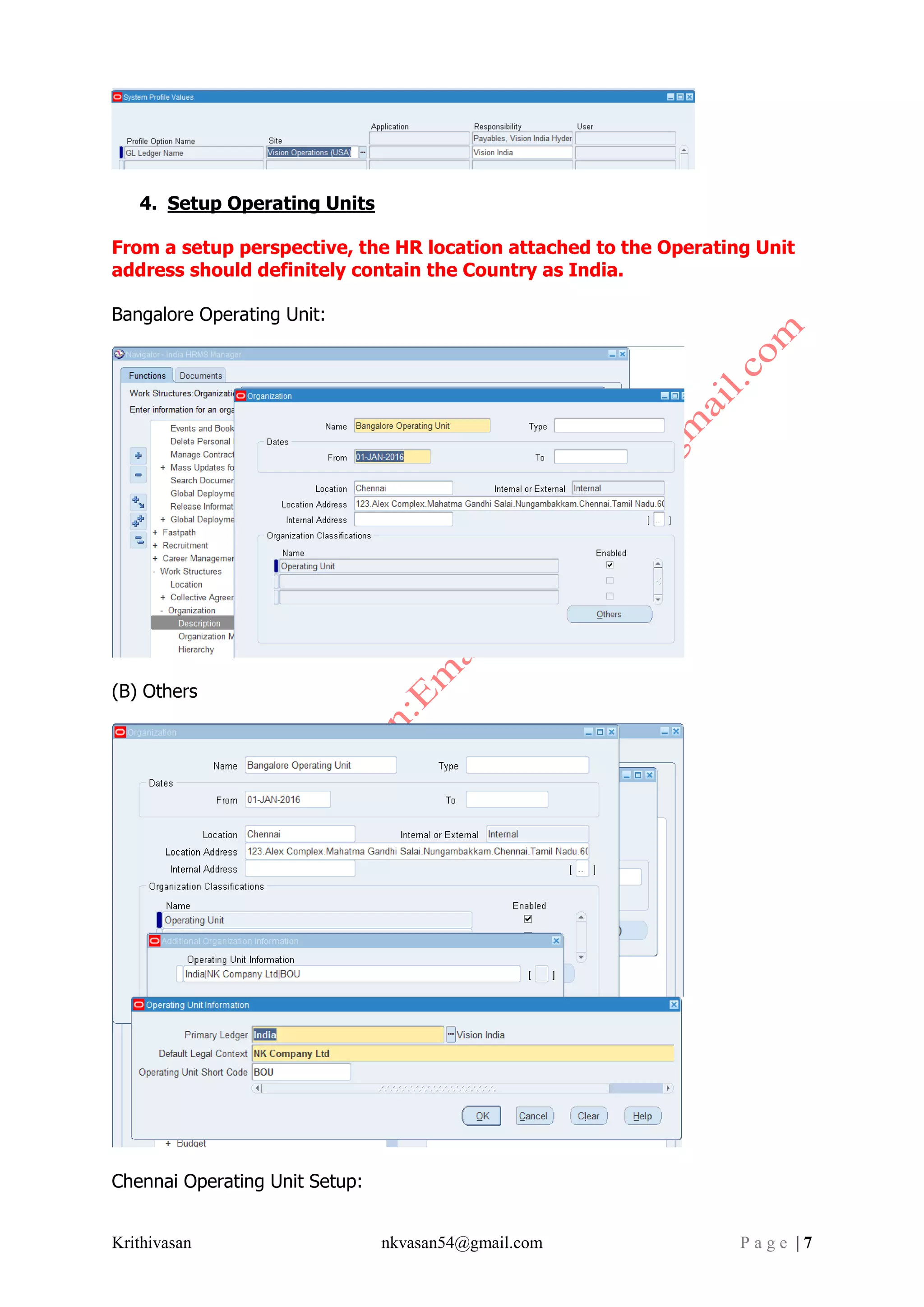 R12.2.4 india localization setup | PDF