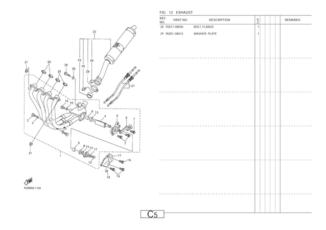 yamaha R1 2001 parts manual .pdf