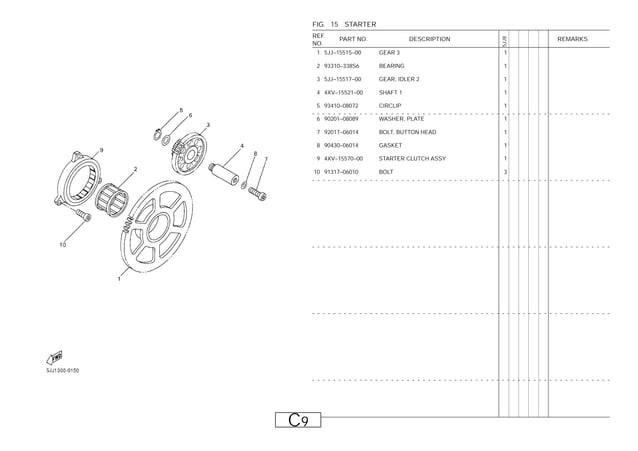 yamaha R1 2001 parts manual .pdf
