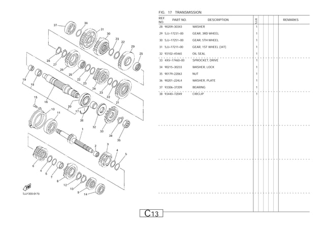 yamaha R1 2001 parts manual .pdf