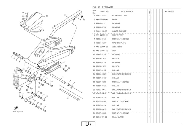 yamaha R1 2001 parts manual .pdf