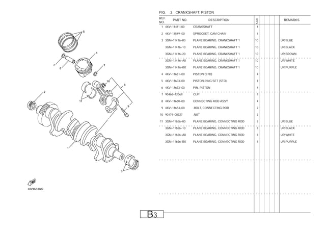 yamaha R1 2001 parts manual .pdf