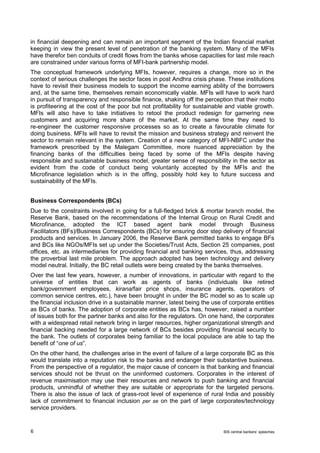 Issues and challenges in financial inclusion – policies, partnerships ...