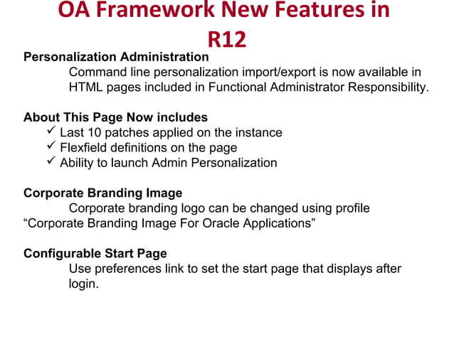 Oracle Applications R12 architecture | PPT | Operating Systems | Computer Software and Applications