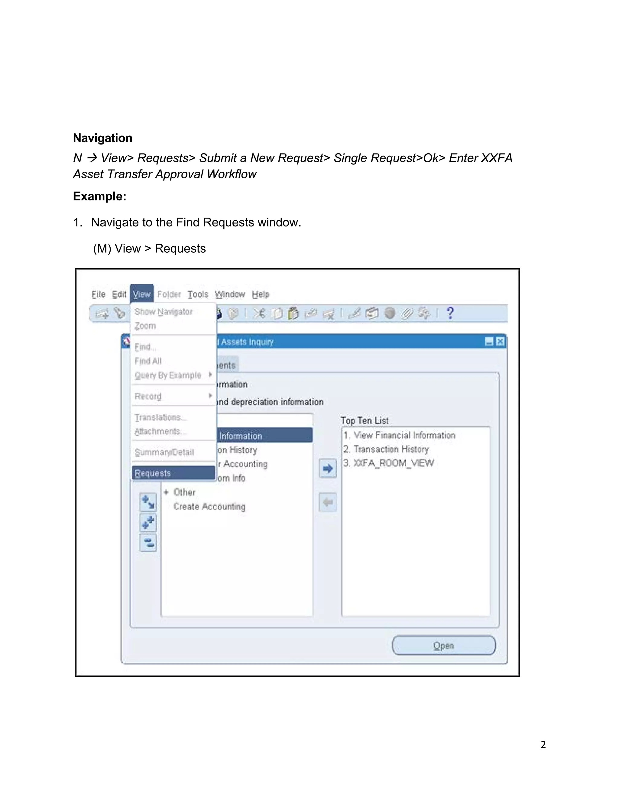 R12 asset transfer workflow quick guide | PDF