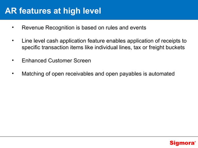 R12 feature analysis_sigmora | PPT