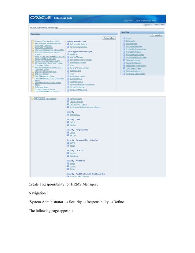 Oracle HRMS Document R12. | DOC