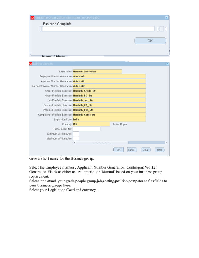 Oracle HRMS Document R12. | DOC