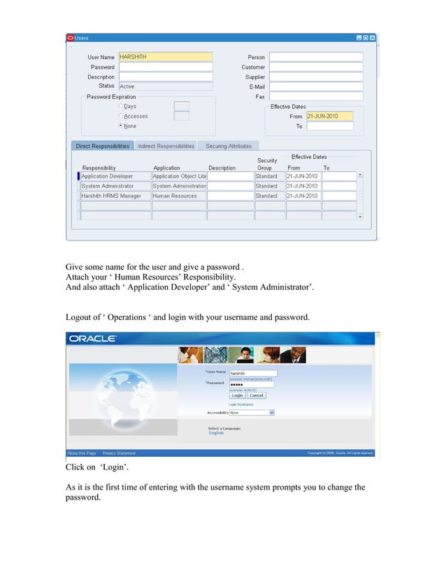 Oracle HRMS Document R12. | DOC