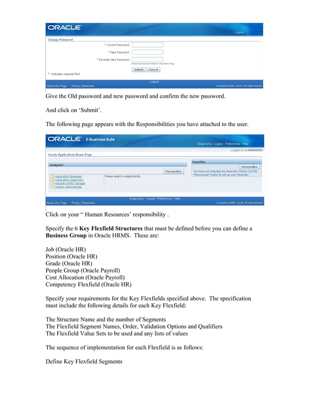 Oracle HRMS Document R12. | DOC