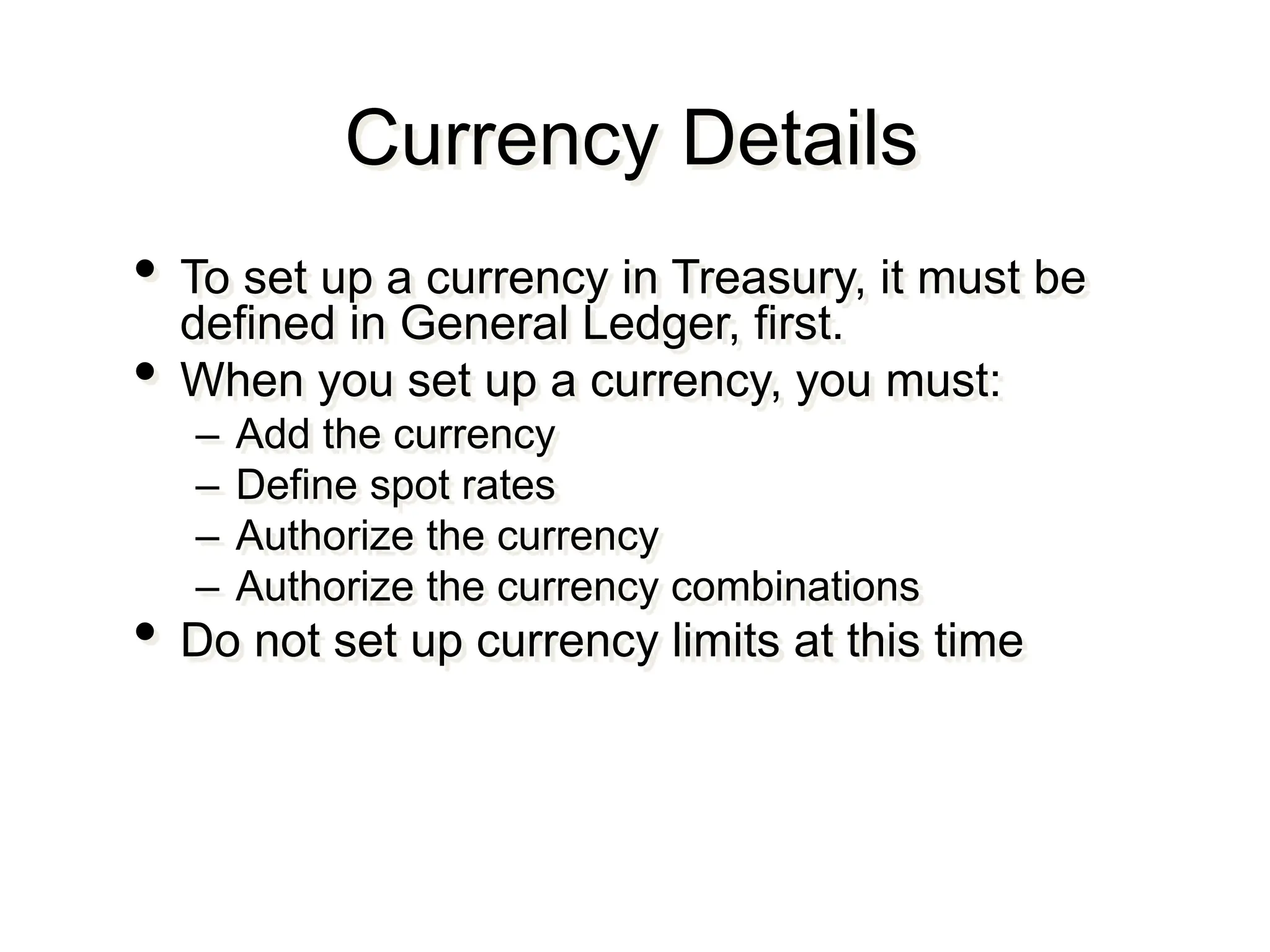 Oracle Treasury Managment Implementation | PPTX