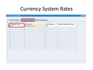 Oracle Treasury Managment Implementation | PPTX