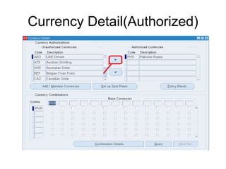 Oracle Treasury Managment Implementation | PPTX