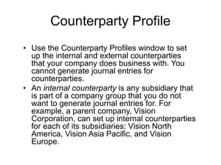 Oracle Treasury Managment Implementation | PPTX