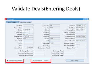 Oracle Treasury Managment Implementation | PPTX