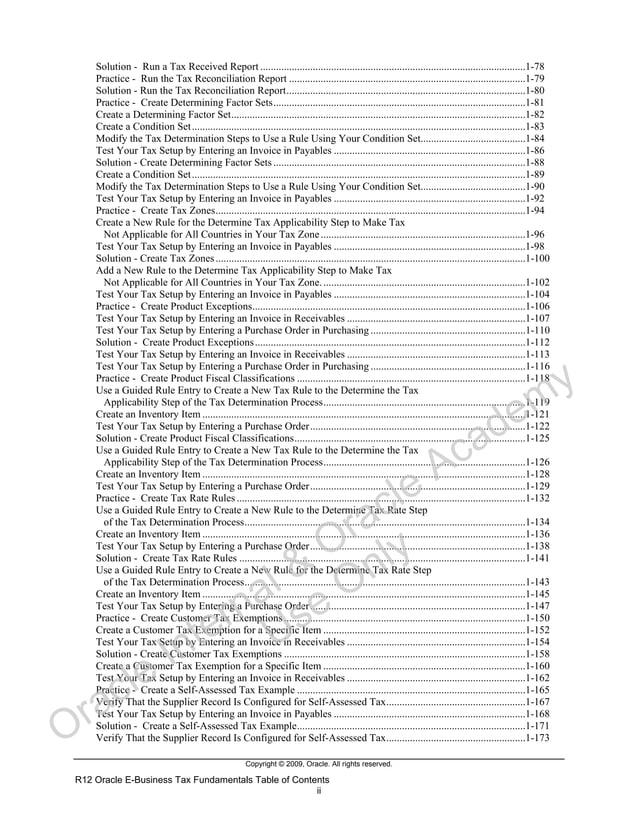 R12 oracle e-business_tax_fundamentals_ag-us-_oracle_ebs | PDF