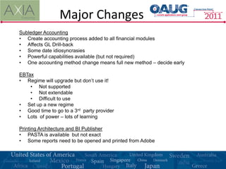 Oracle R12 Upgrade Lessons Learned | PDF