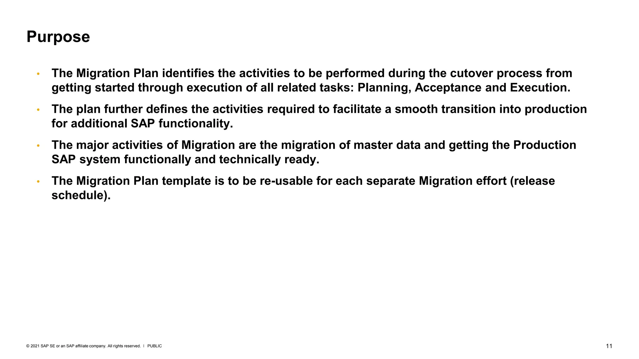 SAP Cutover Strategy with details becomes Cutover Kickoff) | PPT