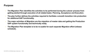 SAP Cutover Strategy with details becomes Cutover Kickoff) | PPT