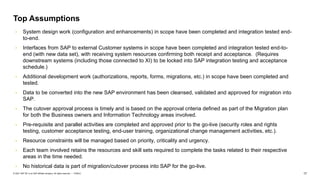 SAP Cutover Strategy with details becomes Cutover Kickoff) | PPT