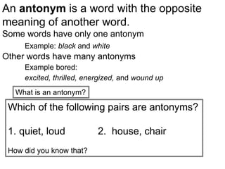 R17 aynonymantonymrp | PPT