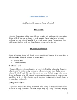 change management , answer of frequently asked question | DOCX