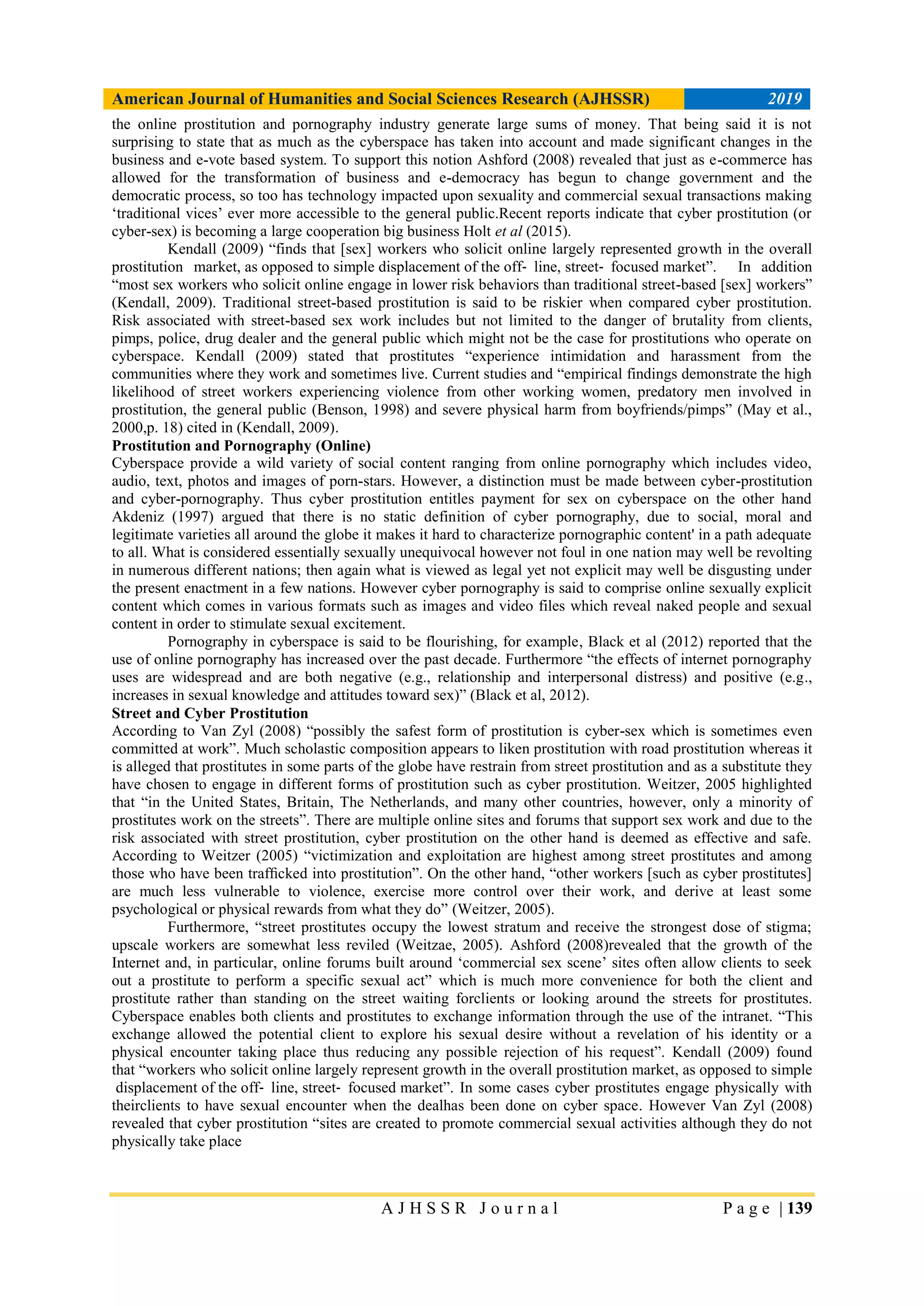 A Criminological Exploration of Cyber Prostitution within the South ...