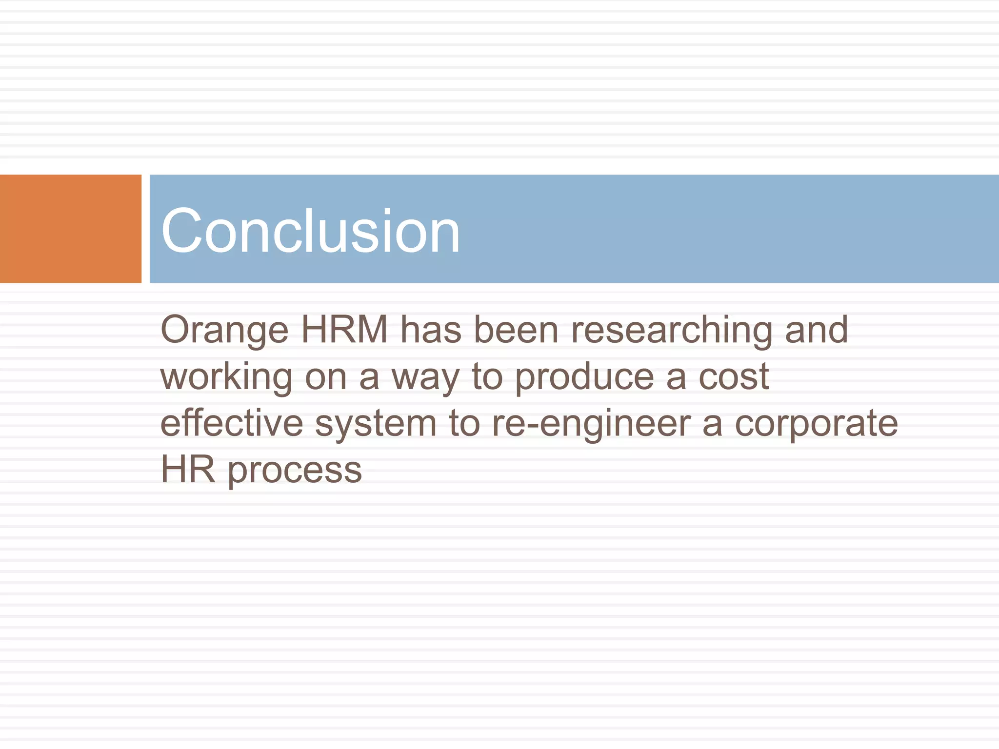 Orange hrm pim module | PPTX