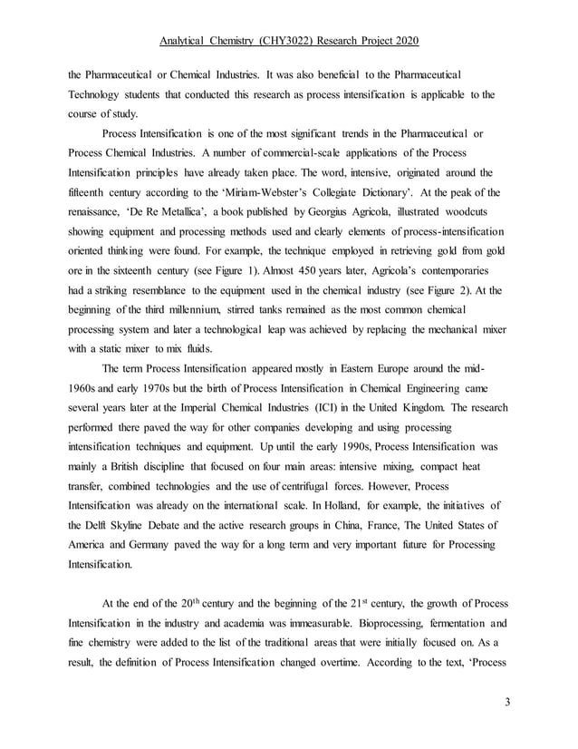 Process intensification | DOCX