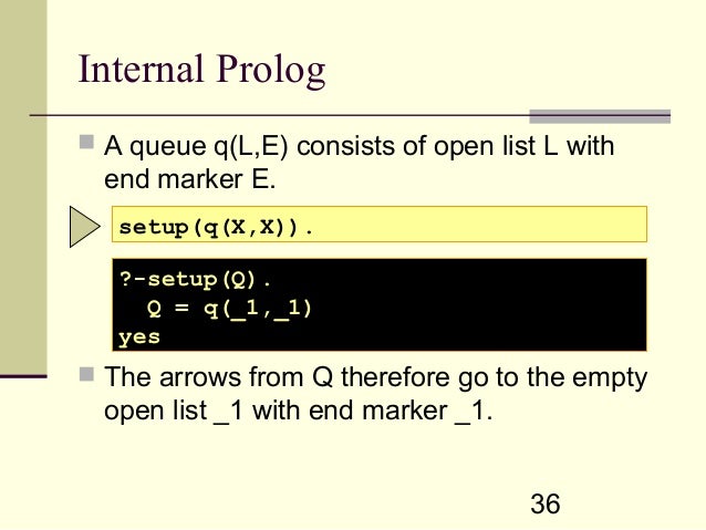 Prolog programming Prolog programming