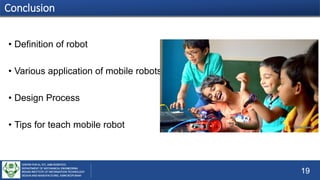 Mobile Robot: Applications and Design | PPT