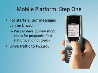 Mobile, YouTube, and Flickr in the USFWS | PPTX | Smartphones ...