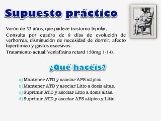 Psicofarmacología para R1 | PDF