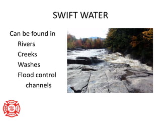 PREVIEW OF SWIFT WATER RESCUE AWARENESS PPT PRESENTATION | PPTX