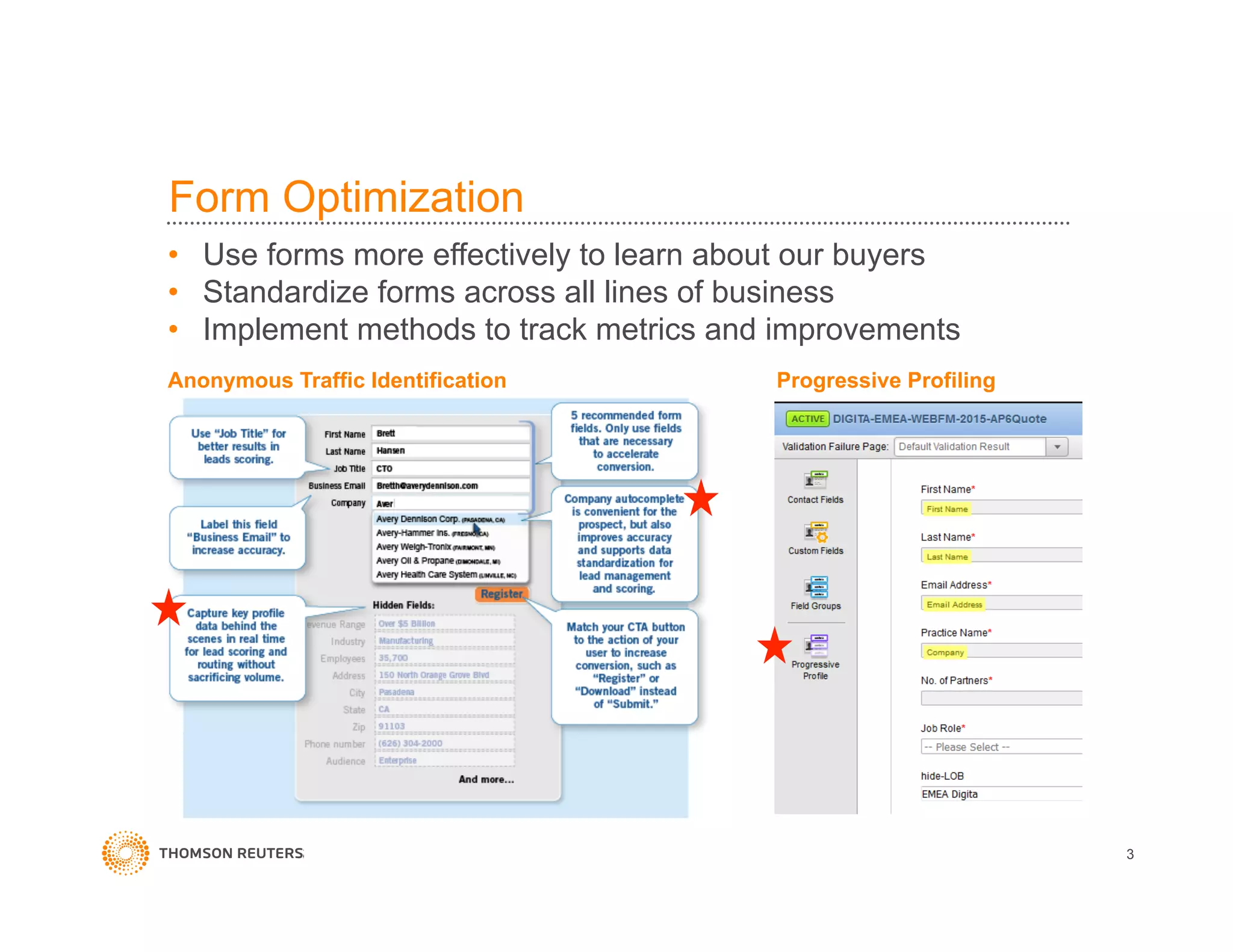 Progressive Profiling, Use Cases and Implementation | PDF