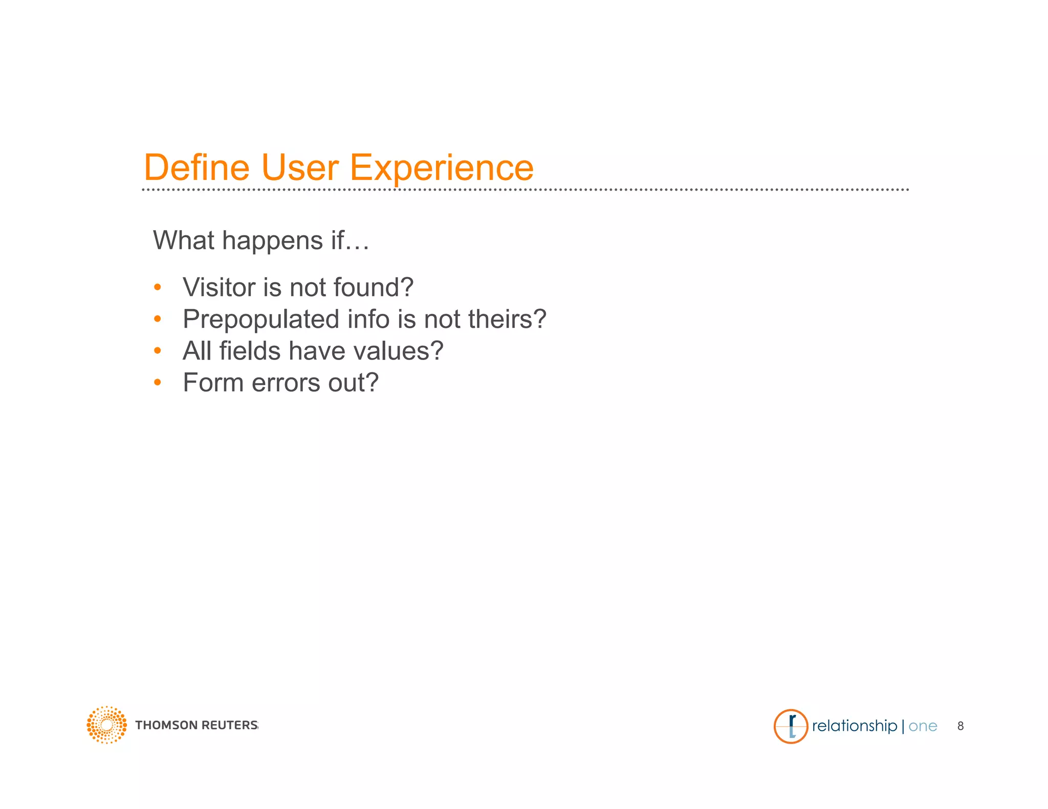 Progressive Profiling, Use Cases and Implementation | PDF