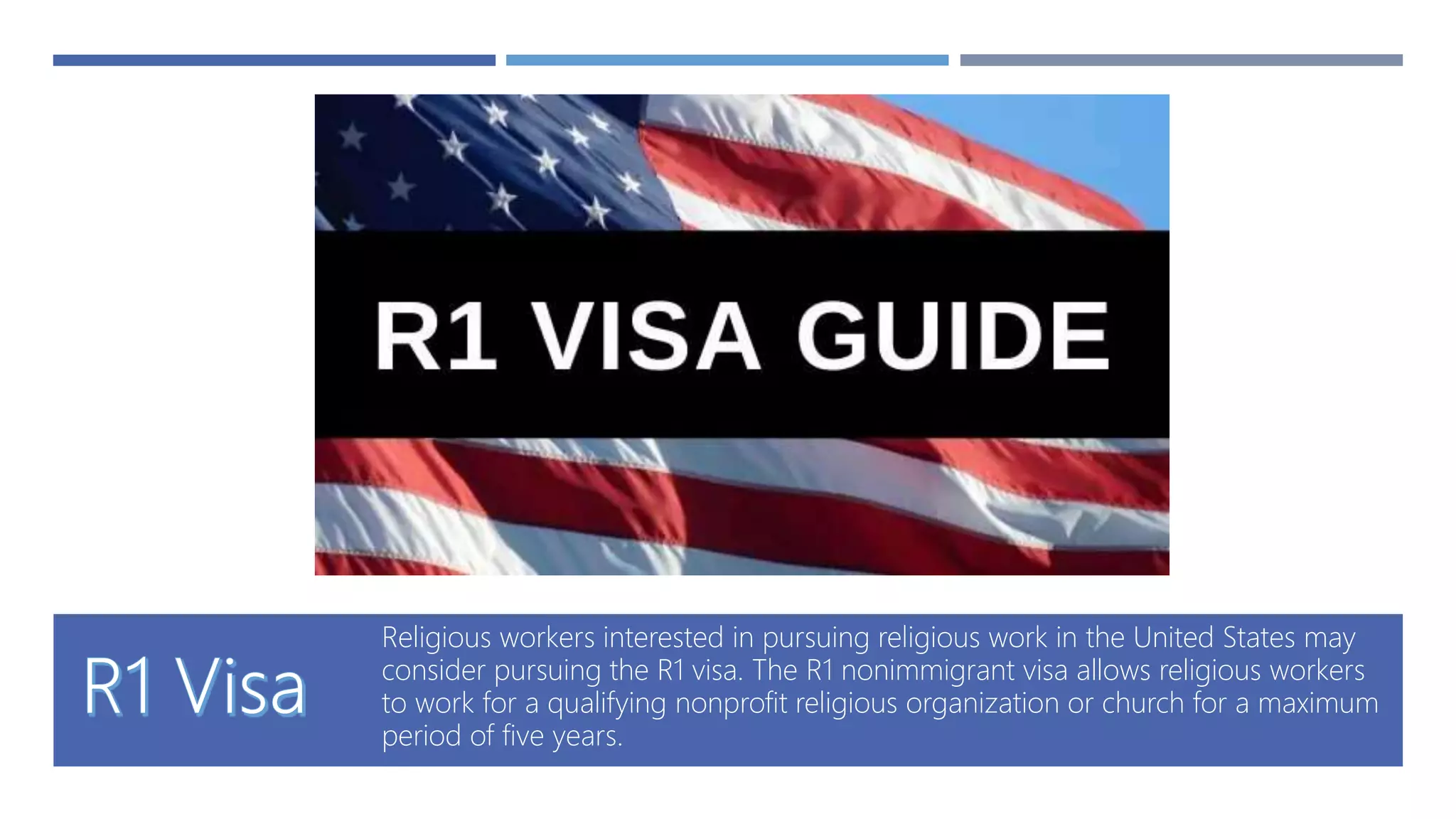 R1 visa application guide US | PPTX