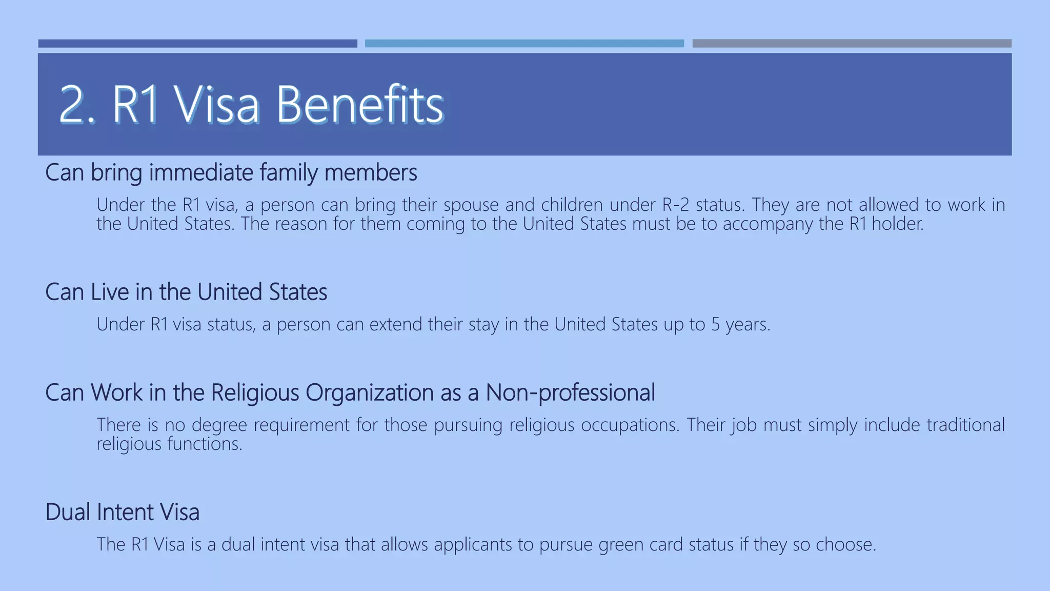 R1 visa application guide US | PPT