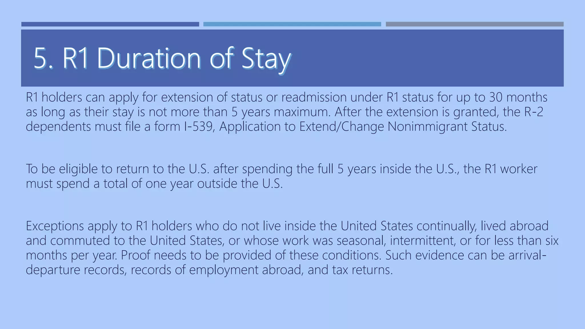 R1 visa application guide US | PPTX