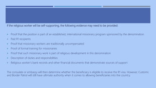 R1 visa application guide US | PPTX