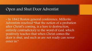 R2. what is adventist in adventism in (1844 1845) bryan adams | PPT