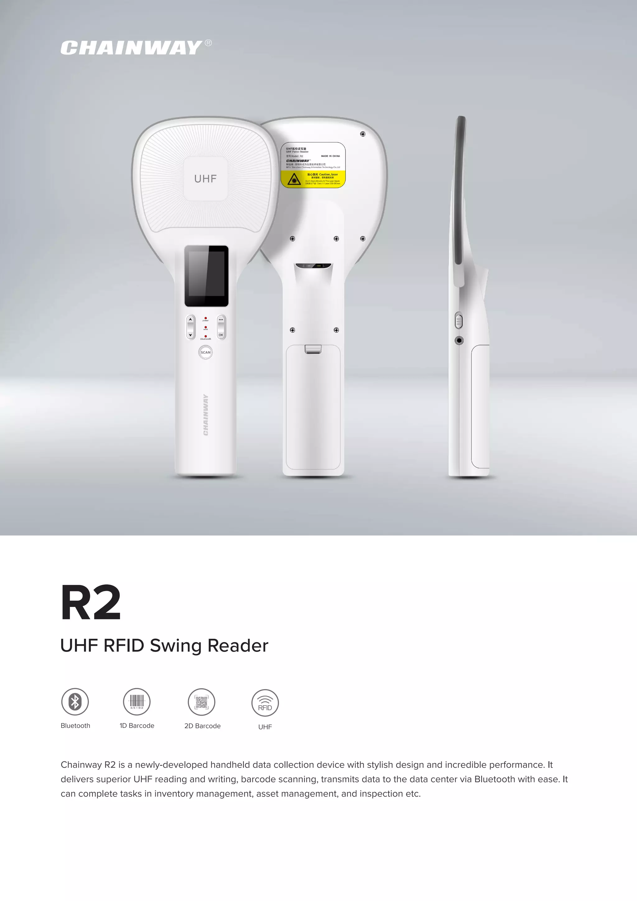 R2 UHF RFID Swing Reader | PDF