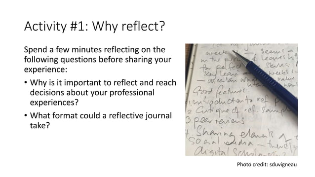AURA Programme: Reflective Professional Practice | PPT