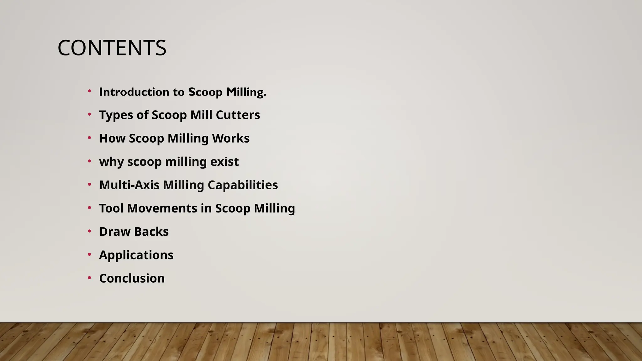 R20 ppt cnc scoop milling process in 5 axis cnc machining.pptx