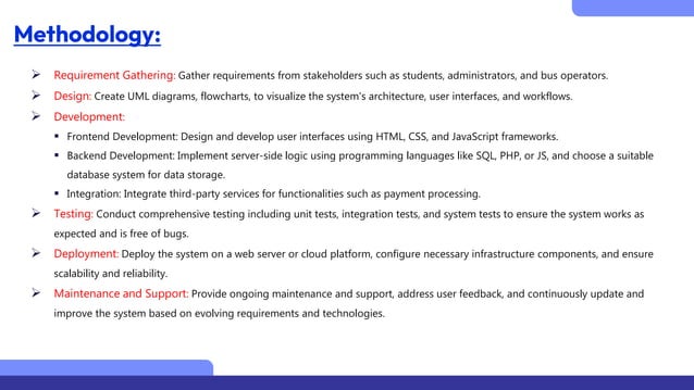 BUS PASS MANGEMENT SYSTEM USING PHP.pptx | Computing | Technology & Computing