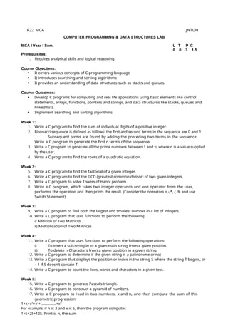 R22MCASyllabus(1).docx_MCAMCAMCAMCAMCAMCAMCAMMMMMMMM | PDF