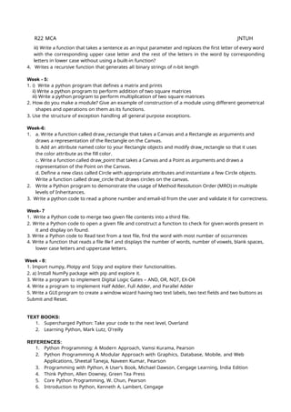 R22MCASyllabus(1).docx_MCAMCAMCAMCAMCAMCAMCAMMMMMMMM | PDF