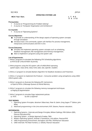 R22MCASyllabus(1).docx_MCAMCAMCAMCAMCAMCAMCAMMMMMMMM | PDF
